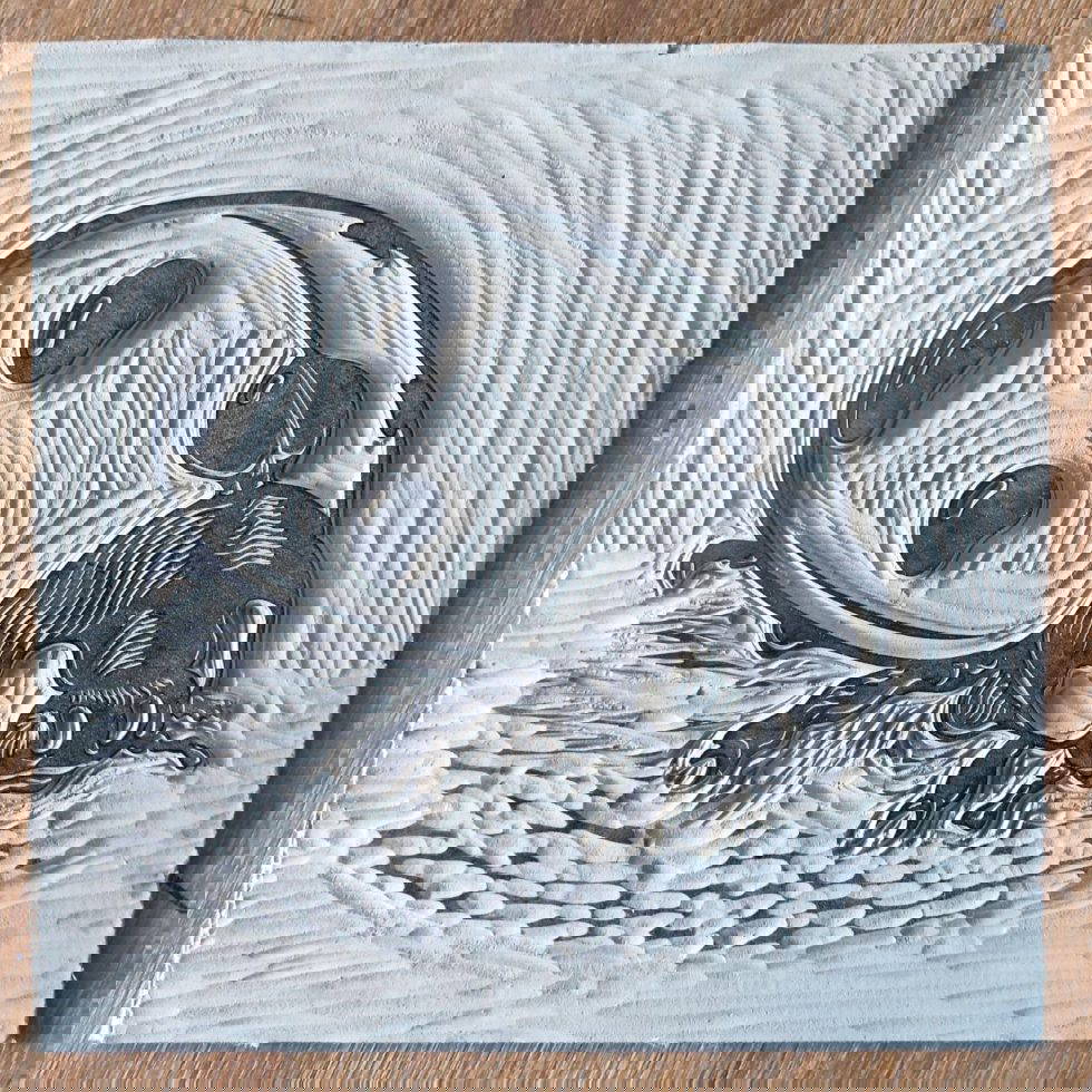 Create a two colour multi-block print - Essdee Art & Craft