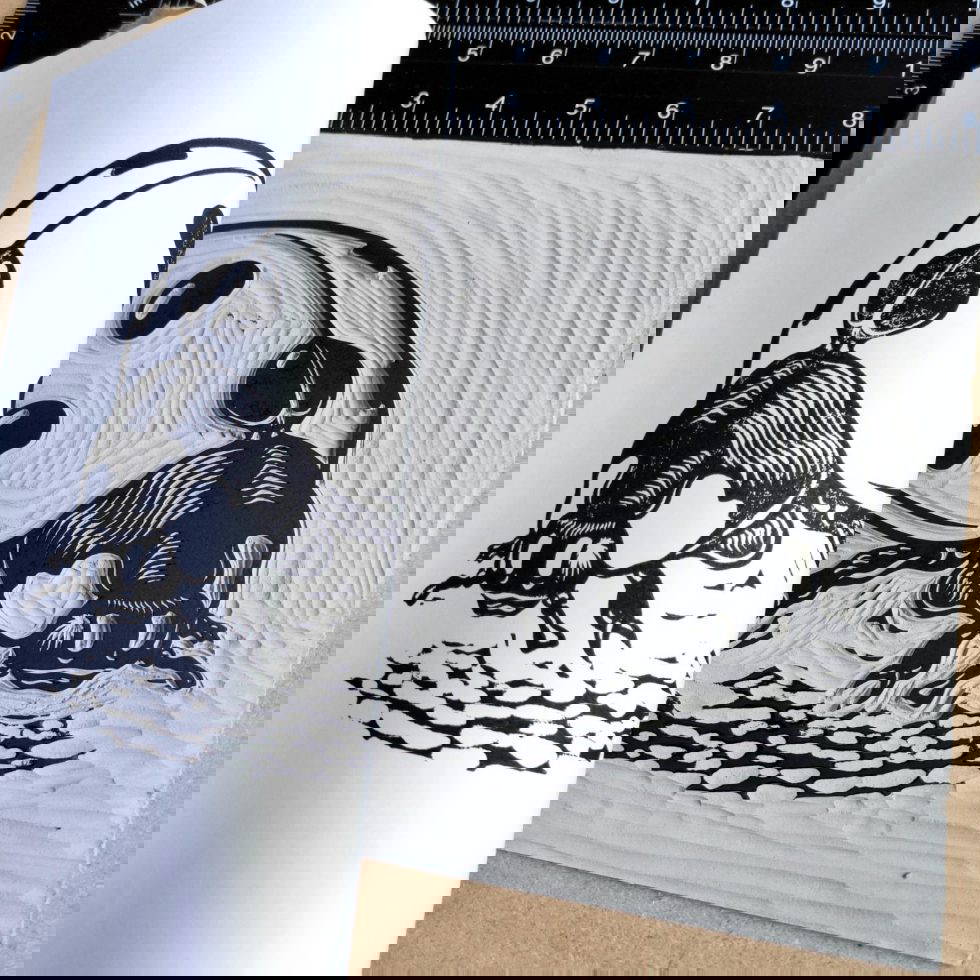 Create a two colour multi-block print - Essdee Art & Craft