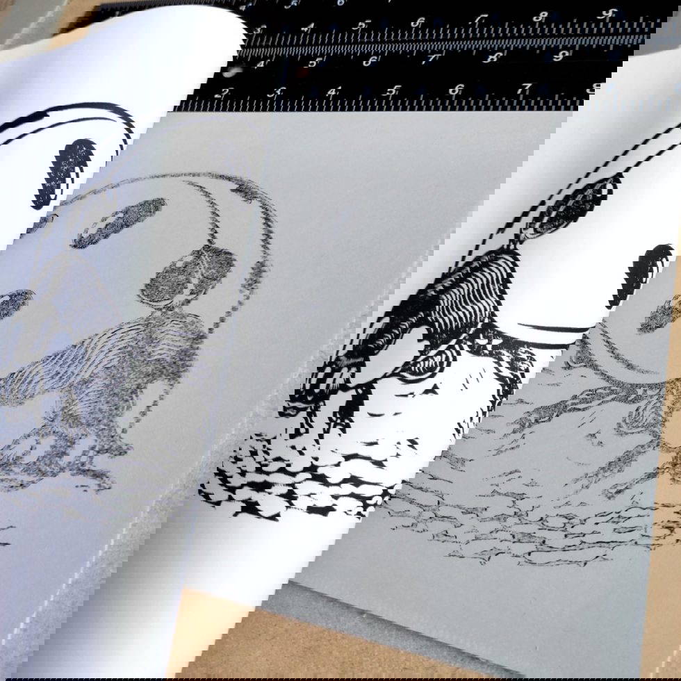 Create a two colour multi-block print - Essdee Art & Craft