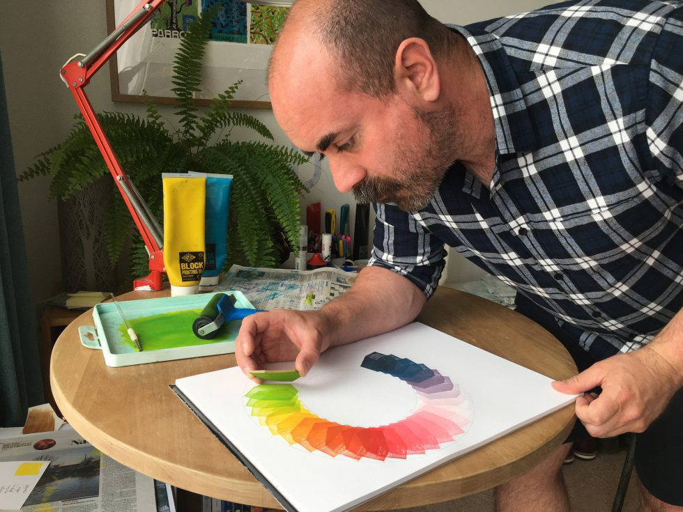 Learn How to Lino Print onto Fabric - Create a Geometric Print Tote Bag