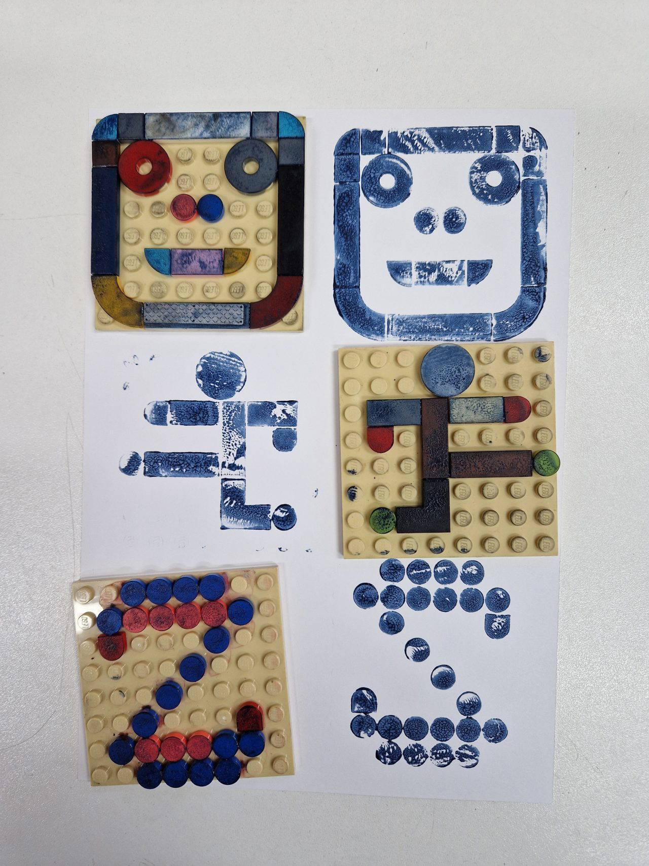 How to make a Lego print - Essdee Art & Craft